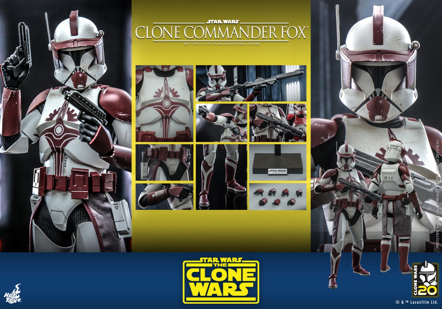 Hot Toys Reveals Star Wars: The Clone Wars – 1/6th scale Clone ...