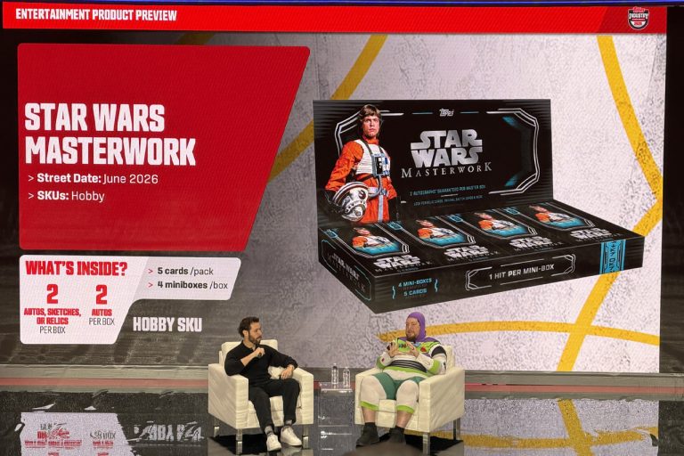 Topps Offers Inside Look at Star Wars Masterwork 2026 Featuring TIE ...